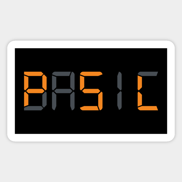 PSL (BASIC) - Basic Bitch - Sticker | TeePublic